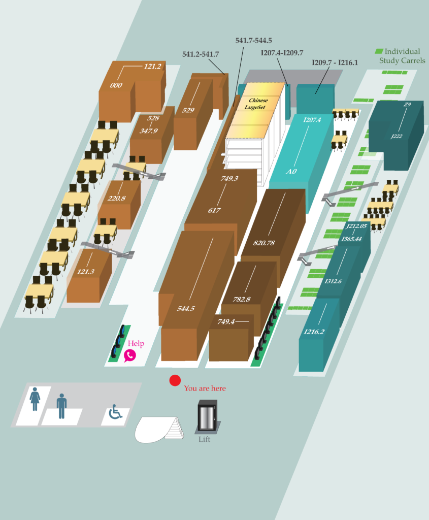 Level 7 - Main Library Floor Plans - Floor Plans - Using the Library ...